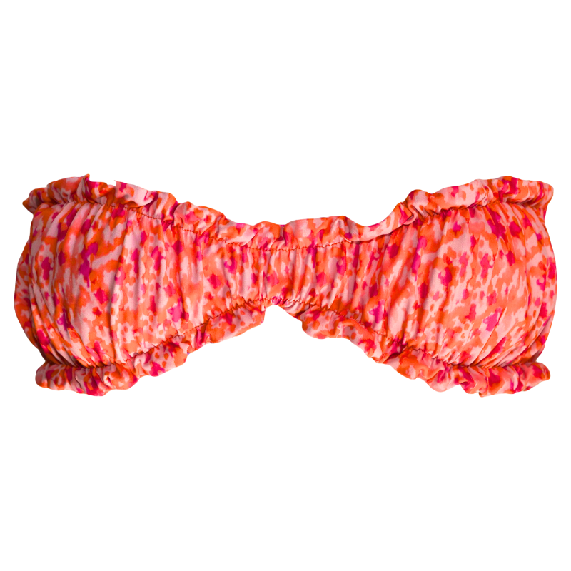 Tiana bandeau Bikini Top | Women's reversible Swimwear – Salt and Ripple